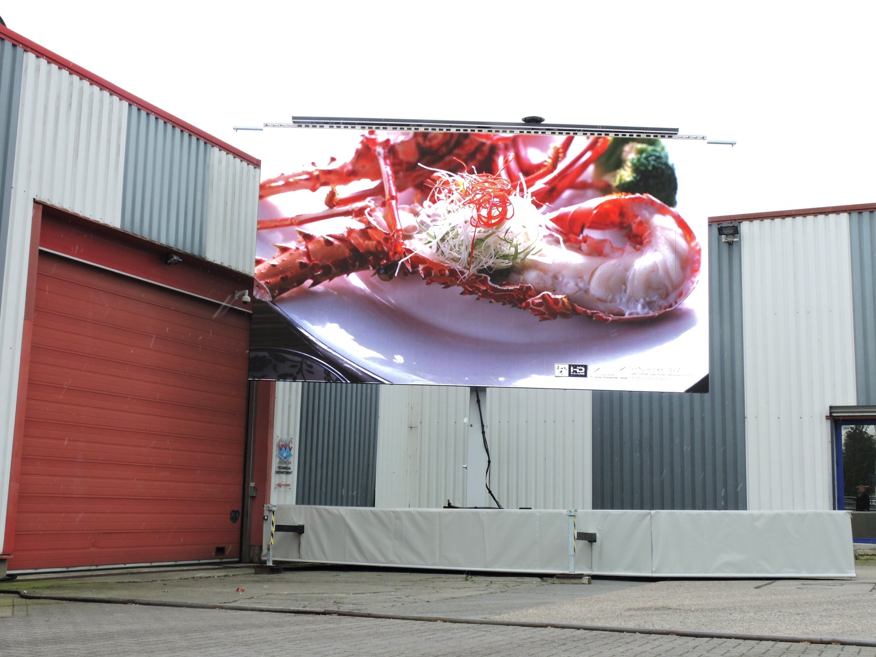 Rent Large Mobile Video Screen Trailer