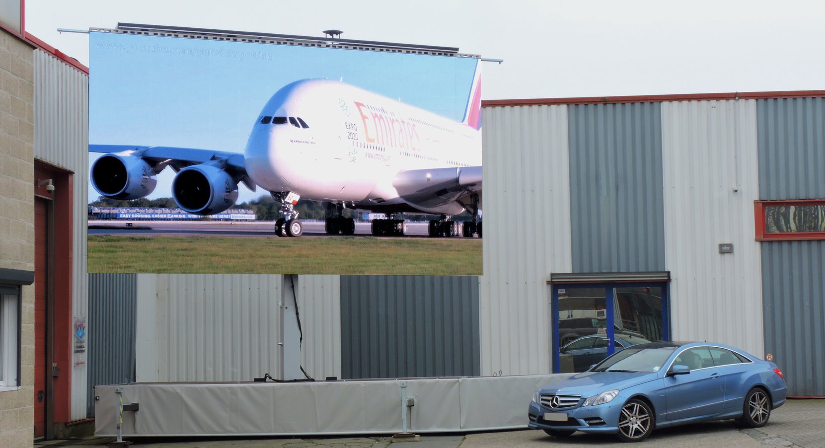 Rent Large Mobile Video Screen Trailer