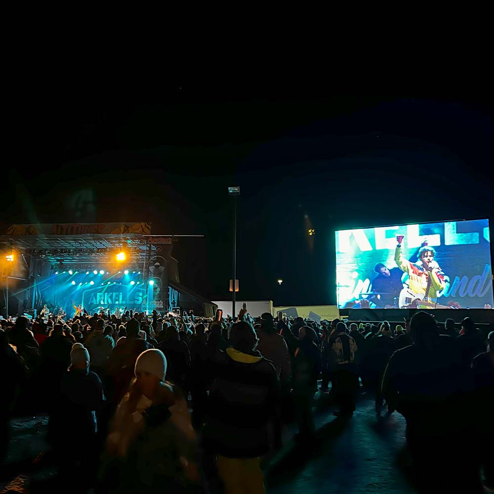 Audio Visual Supplier for Concerts, Music and Comedy Festivals