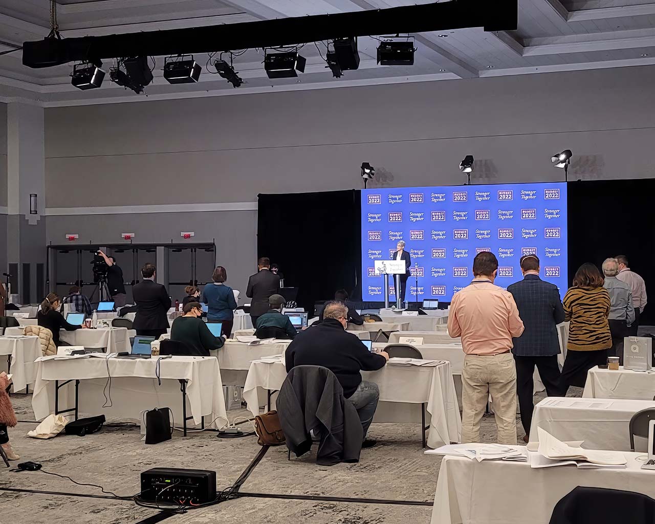 Audio Visual Supplier for Press Conferences and Media Events